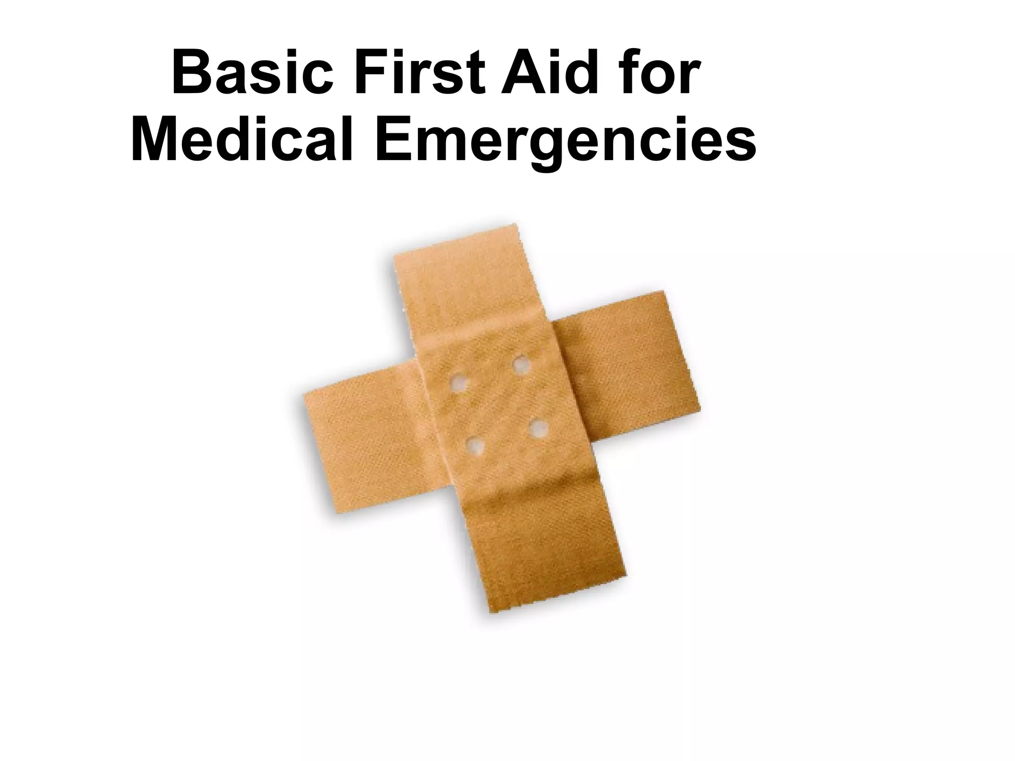 Lecture basic first aid - 1 | PPT