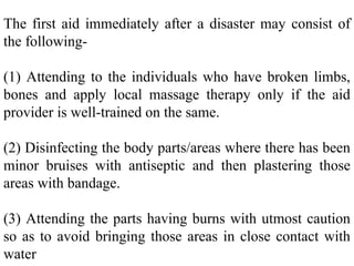 Lecture basic first aid - 1 | PPT