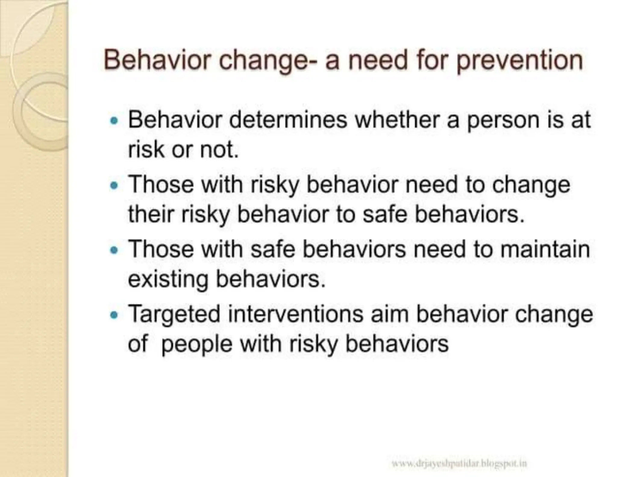 LECTURE BEHAVIOUR CHANGE INTERVENTION GMC.pptx
