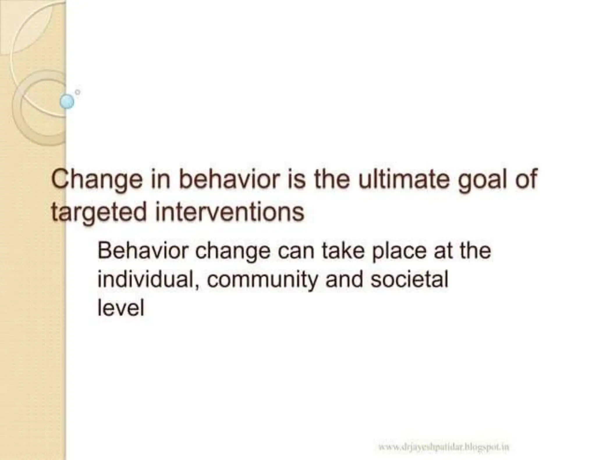 LECTURE BEHAVIOUR CHANGE INTERVENTION GMC.pptx