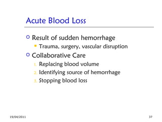 Blood disorders | PPT
