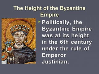 Byzantine Empire - Intro | PPT