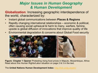 Lecture ch01a geography matters | PPTX