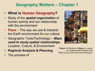 Lecture ch01a geography matters | PPT