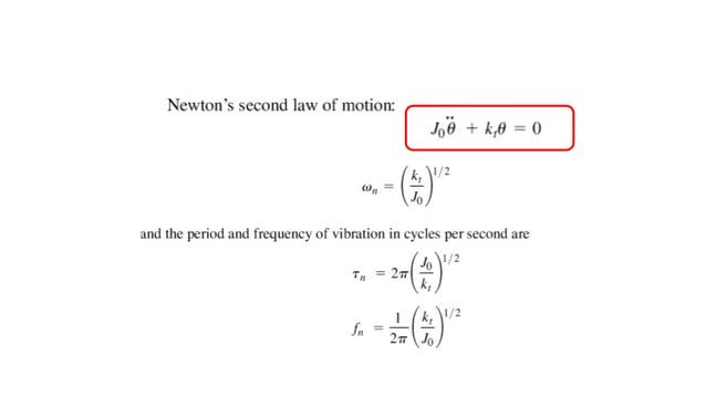 Vibration Analysis mechanical engineering | PPT