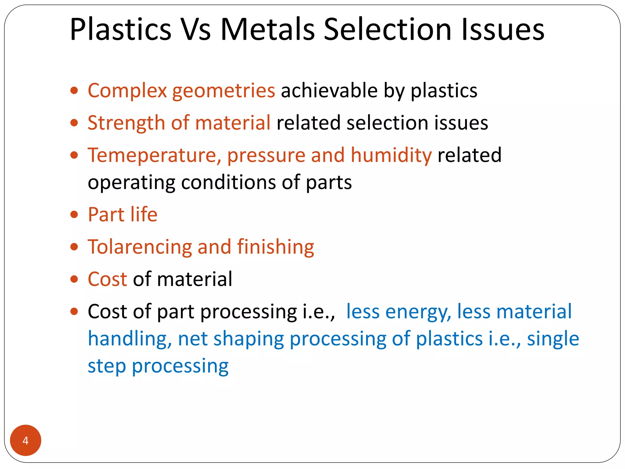 Shaping processes for plastics | PPT