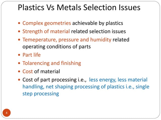 Shaping processes for plastics | PPT