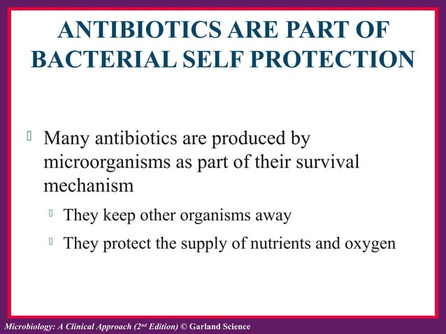 Ch. 19 Antibiotics and Antimicrobials | PPT