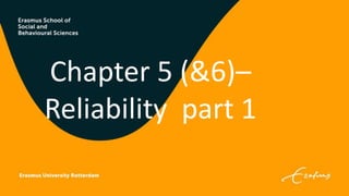 Lecture Chapter 5 & 6 - Reliability.pptx