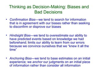 General Psychology Chapter 8: Thinking and Intelligence | PPT
