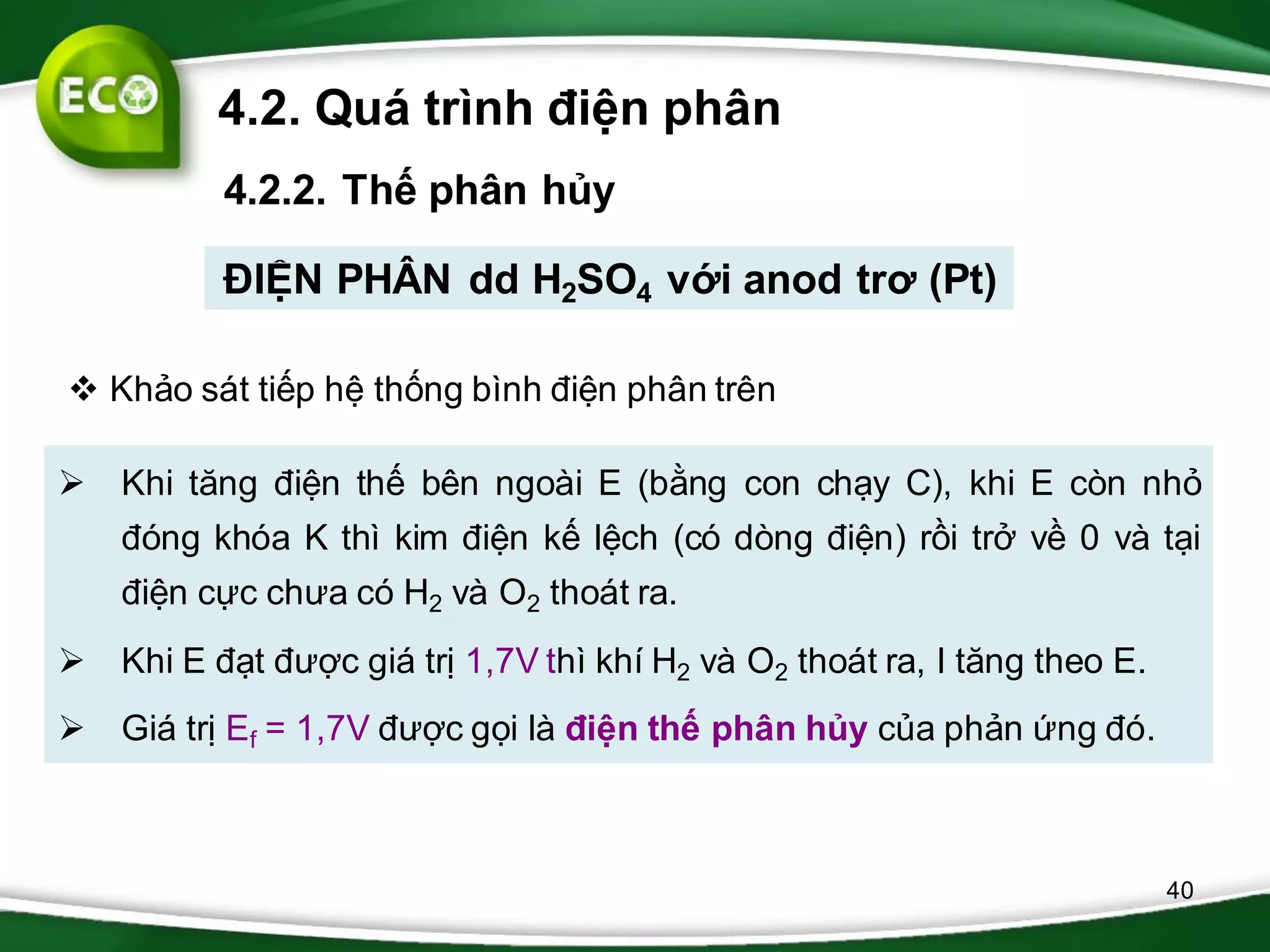 Lecture chuong 4 nguon dien dong hoc cac qua trinh dien hoa ts van thanh khue | PDF