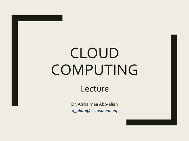 Lecture Cloud Security Pptx
