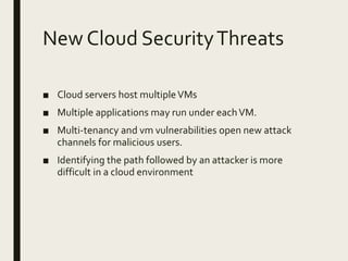 Lecture Cloud Security.pptx | Cloud Computing | Internet