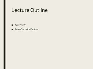 Lecture Cloud Security.pptx | Cloud Computing | Internet