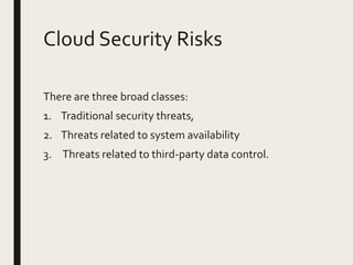 Lecture Cloud Security.pptx | Cloud Computing | Internet