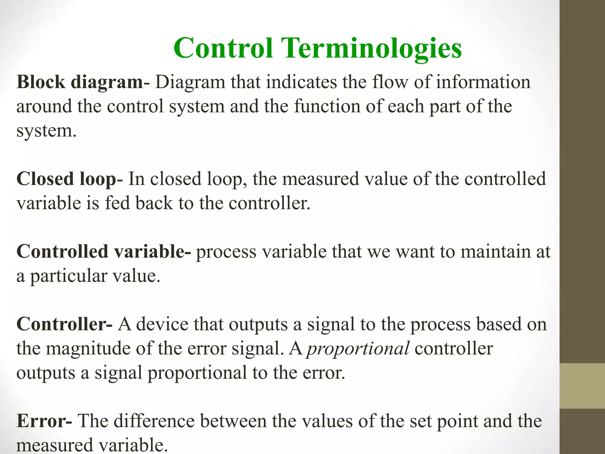 Lecture control 1.pptx | Physics | Science