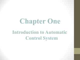 Lecture control 1.pptx | Physics | Science