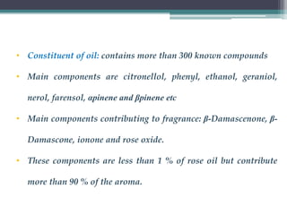 Lecture on Essential Oils 1 | PPTX