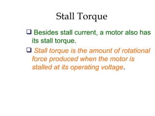 Dc Motors | PPT