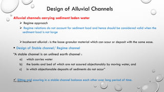 lecture Design of Alluvial Canal -.pdf