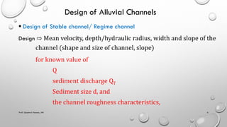 lecture Design of Alluvial Canal -.pdf