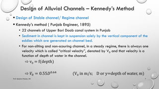 lecture Design of Alluvial Canal -.pdf