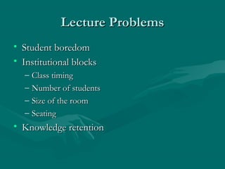 Lecture,discussion, inductive and deductive | PPT