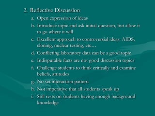 Lecture,discussion, inductive and deductive | PPT