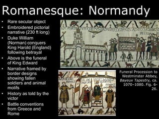 Lecture, Early Medieval & Romanesque Europe | PPT
