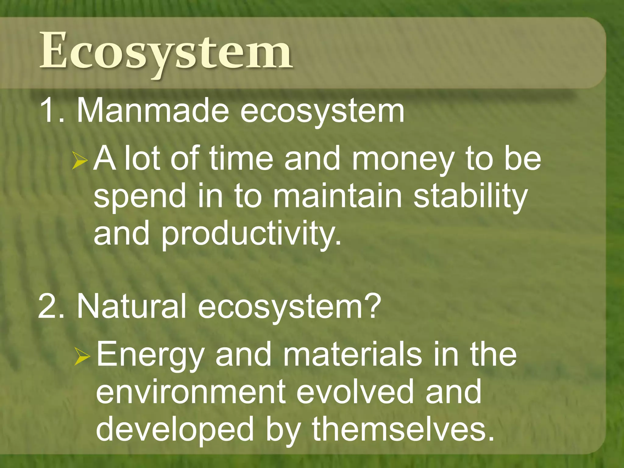 Science G10 3rd Q Ecosystem and Biodiversity | PPTX