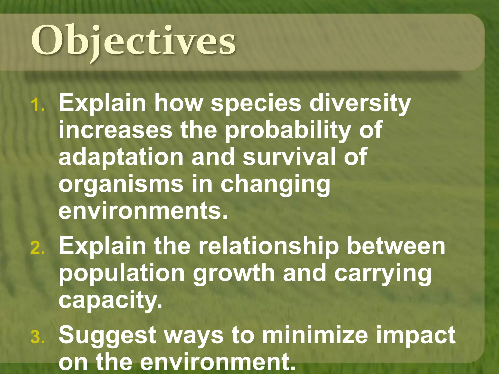 Science G10 3rd Q Ecosystem and Biodiversity | PPTX