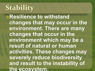 Science G10 3rd Q Ecosystem and Biodiversity | PPTX