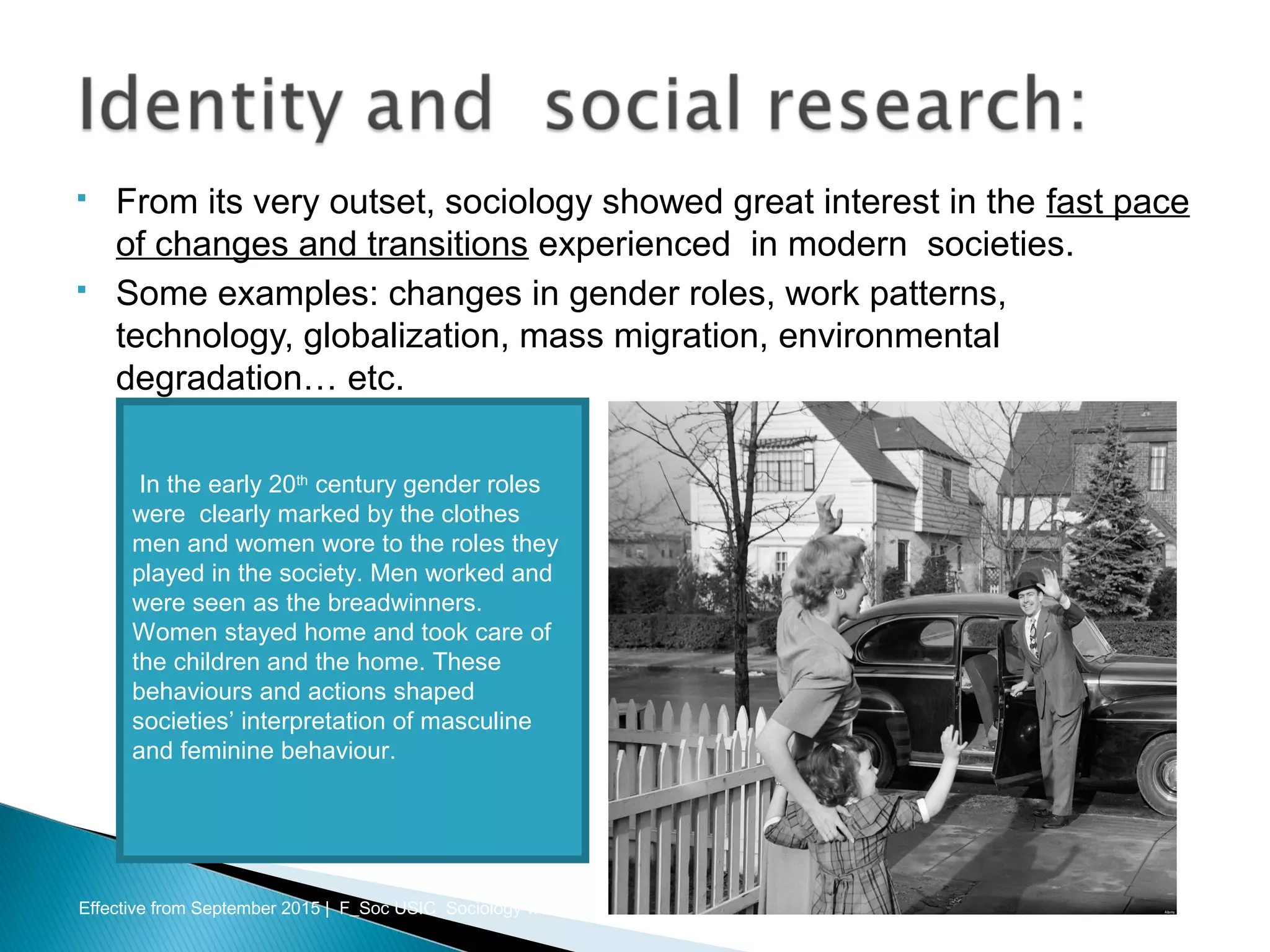 Lecture eight, identity and socialisation | PPT