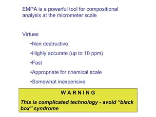 Microprobing with electrons | PPT