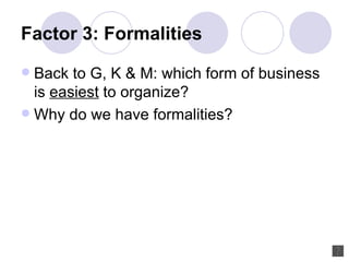 Lecture Entity Formation Part2 | PPT | Business Accounting & Finance ...