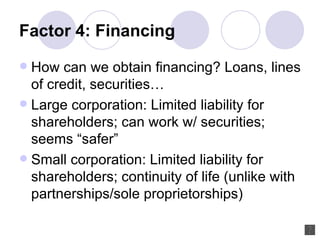 Lecture Entity Formation Part2 | PPT | Business Accounting & Finance ...