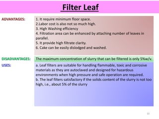 UNIT 4 - FILTRATION | PPTX