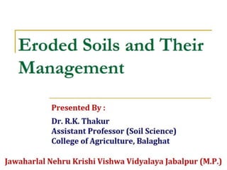 Eroded Soils | PPT