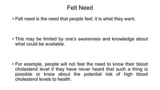 Identifying health promotion needs and priorities | PDF