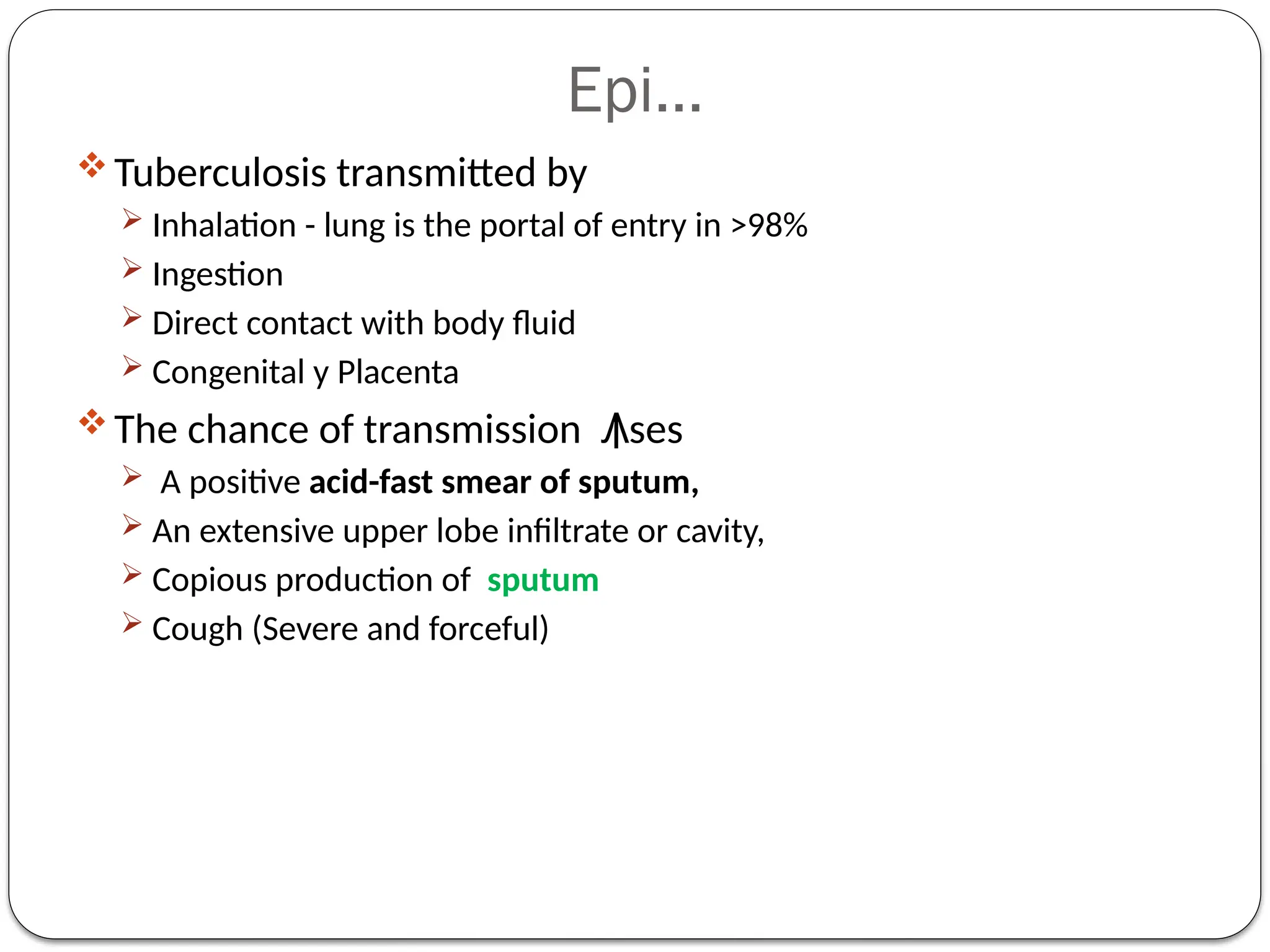 Basic Childhood TB including clinical presentation | PPTX