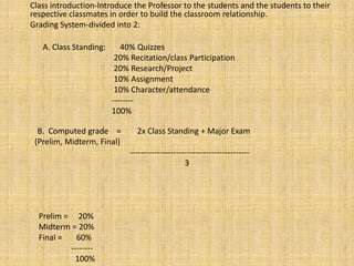 Lecture for fcl 1 2012 | PPTX