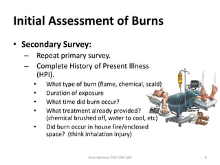 Lecture four burns first Aid | PDF