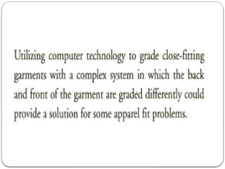 Lecture Four; Manual ,Machine and computerized pattern grading.pptx