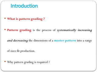 Lecture Four; Manual ,Machine and computerized pattern grading.pptx