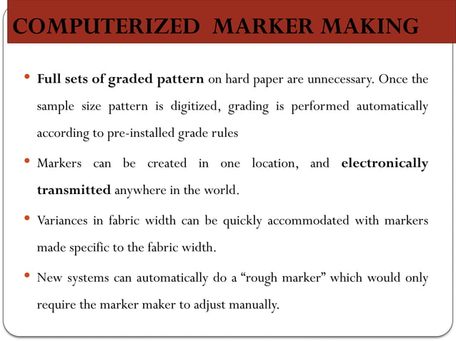 Lecture Four; Manual ,Machine and computerized pattern grading.pptx