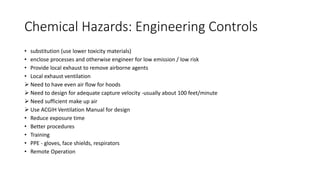 LECTURE FOUR OCCUPATION HEALTH HAZARDS.pptx