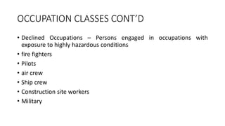 LECTURE FOUR OCCUPATION HEALTH HAZARDS.pptx