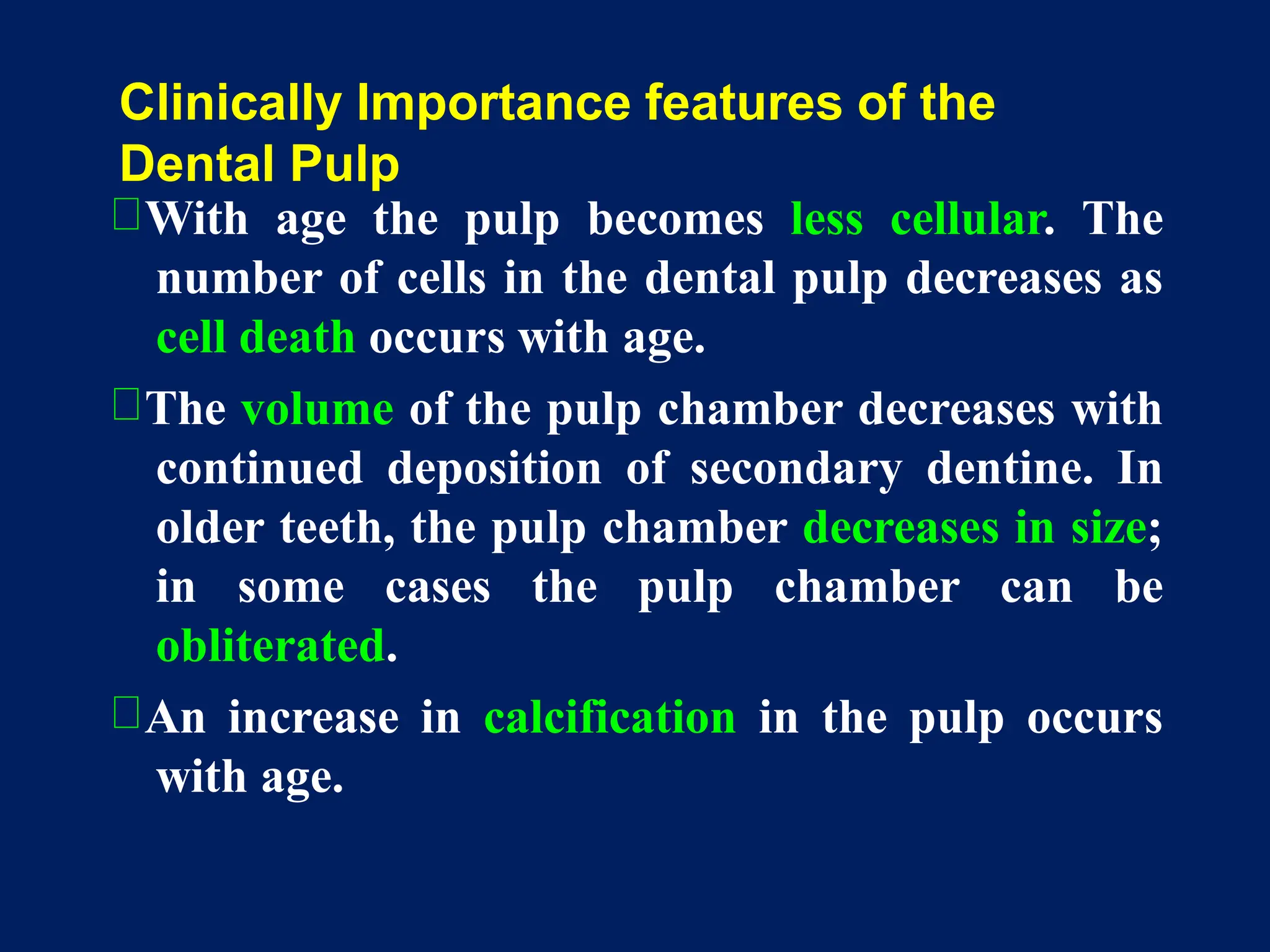 lecture four dental pulp.pptx Oral histology | PPTX