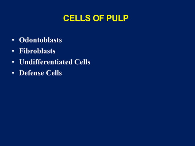 lecture four dental pulp.pptx Oral histology | PPTX | Dental Health | Diseases and Conditions