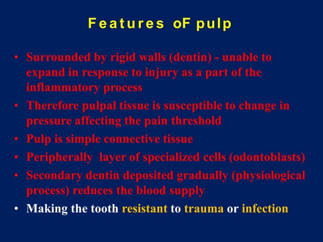 lecture four dental pulp.pptx Oral histology | PPTX | Dental Health ...